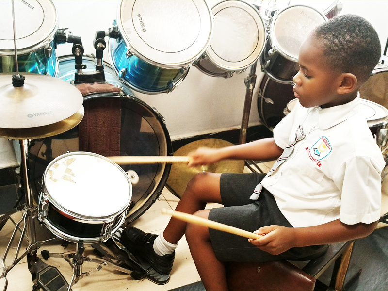 Gallery drummer - Benford International School Abuja